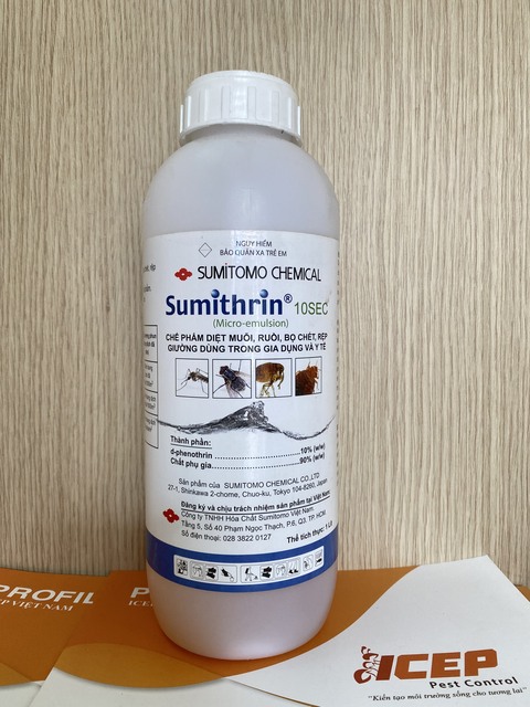 Thuốc diệt côn trùng Sumithrin 10SEC - kiemsoatcontrungdk